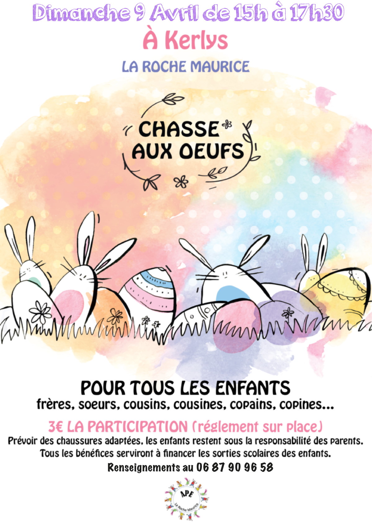 Chasse aux œufs à La Roche Maurice le DIMANCHE 9 AVRIL 2023 – APE de La ...